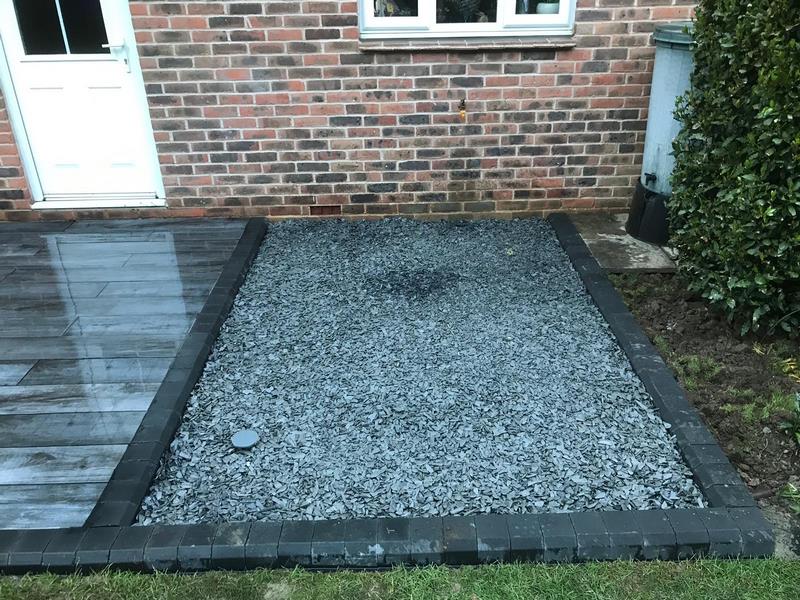 Marble Patio in Lancashire - Groundwork Specialists - Patio Design ...