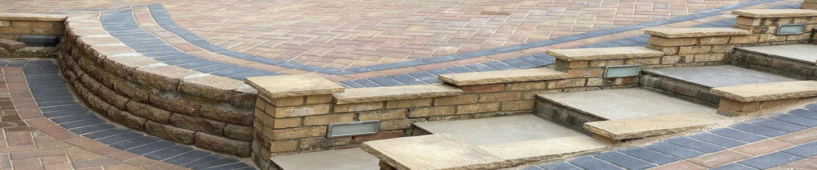 Steps - Incorperate steps into your patio design. Front and back door steps